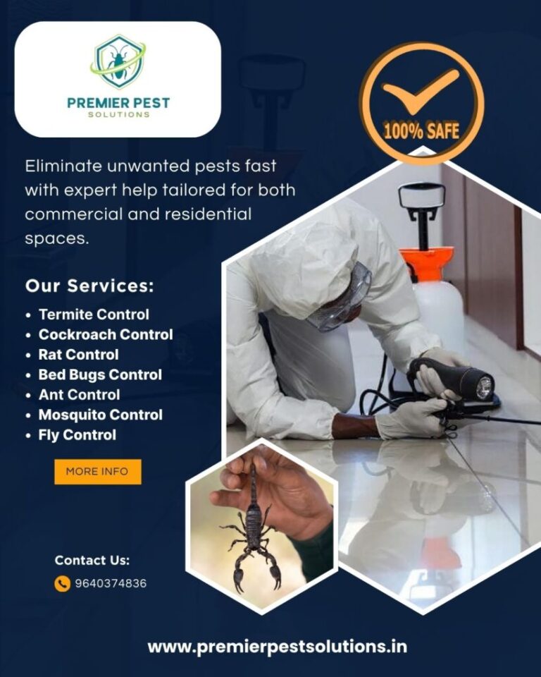 Odorless Pest Control in Hyderabad | Premierpest Solutions