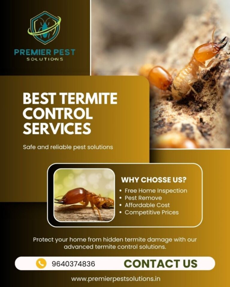 Pre-Construction Termite Treatment Hyderabad | Best Services